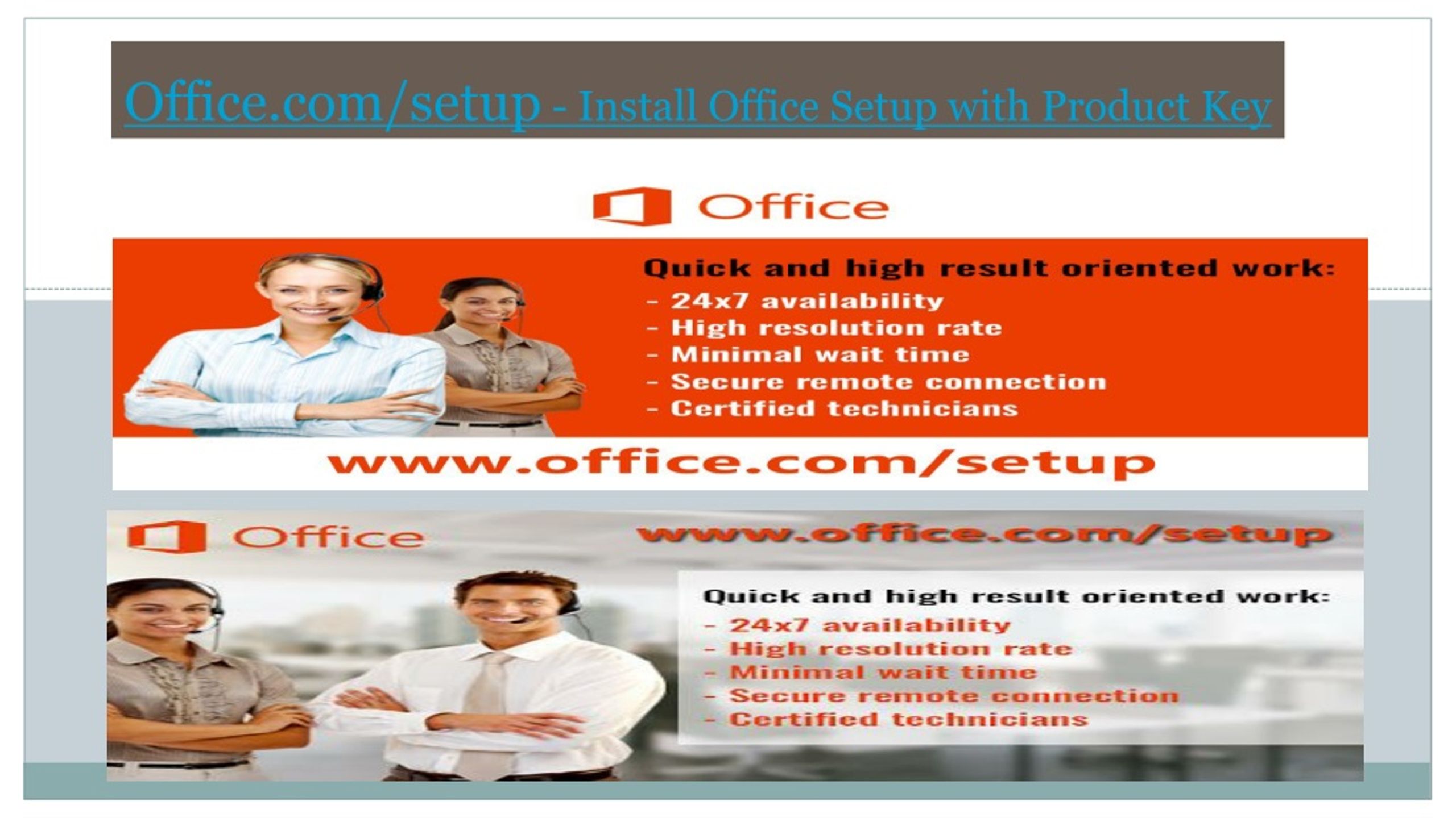 PPT - Office.com/setup - Install Office Setup with Product Key ...