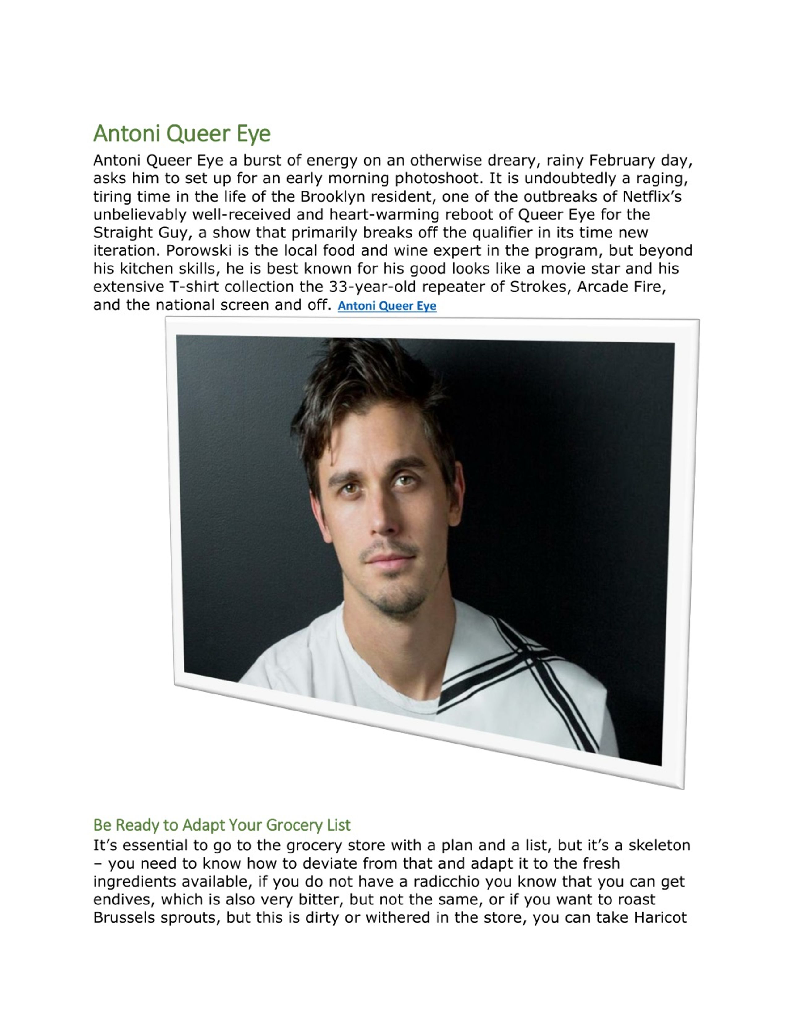 PPT - Antoni Queer Eye PowerPoint Presentation, free download - ID:8423321