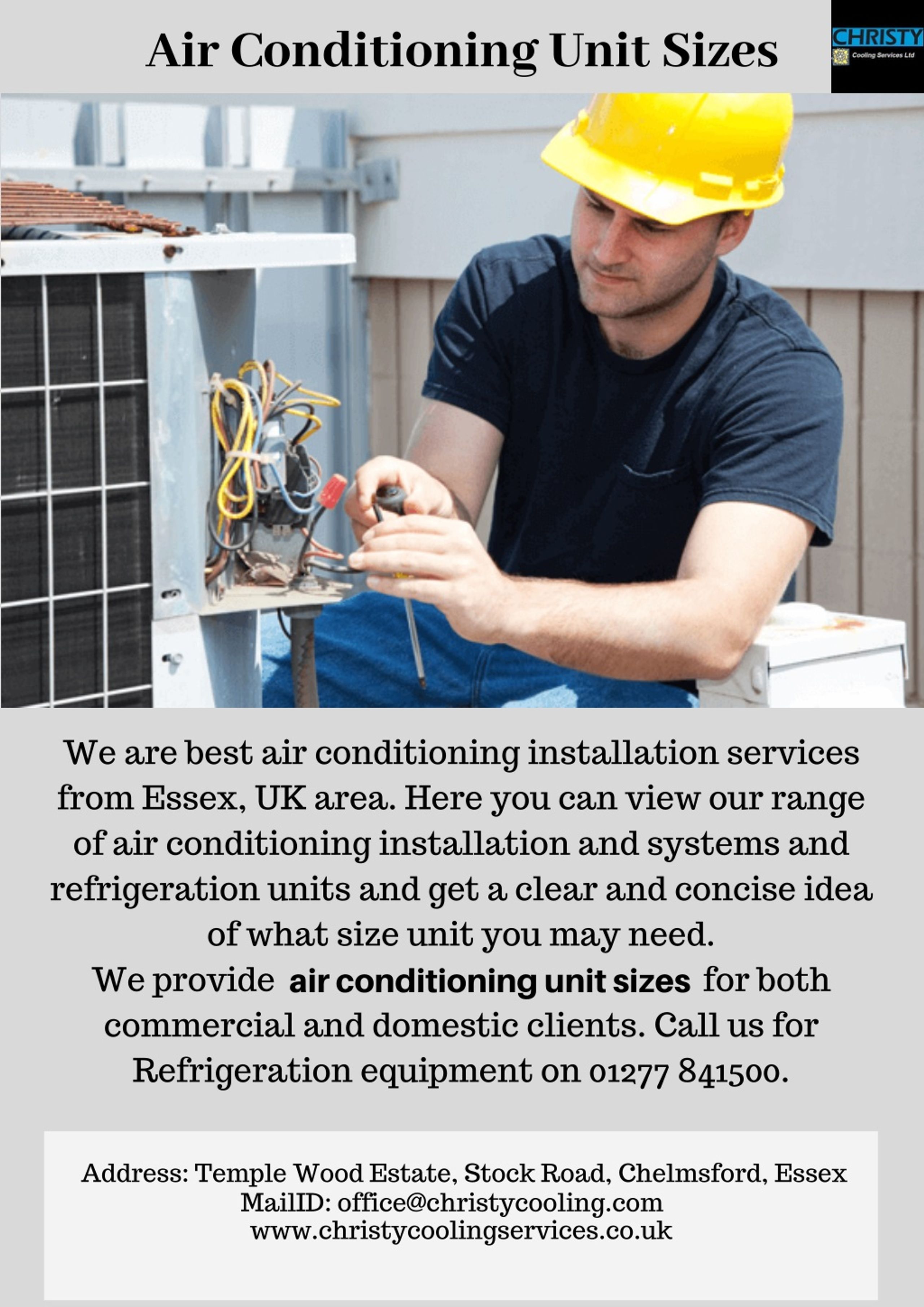 PPT - Air Conditioning Unit Sizes PowerPoint Presentation, free ...