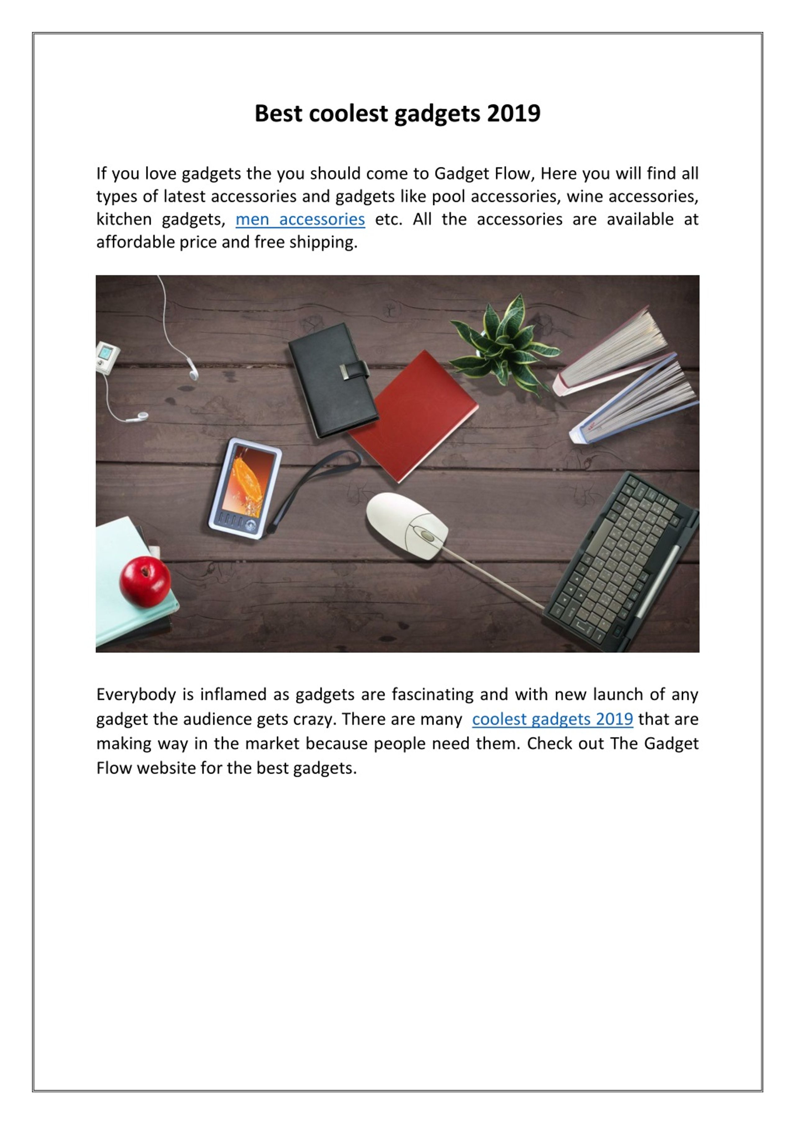 PPT - Best coolest gadgets 2019 PowerPoint Presentation, free download ...