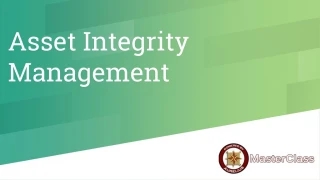 PPT - Asset Integrity - Process Safety PowerPoint Presentation, free ...