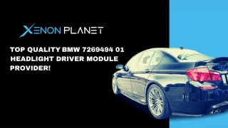 PPT - Why BMW Headlight Lens Replacement Is Important PowerPoint ...