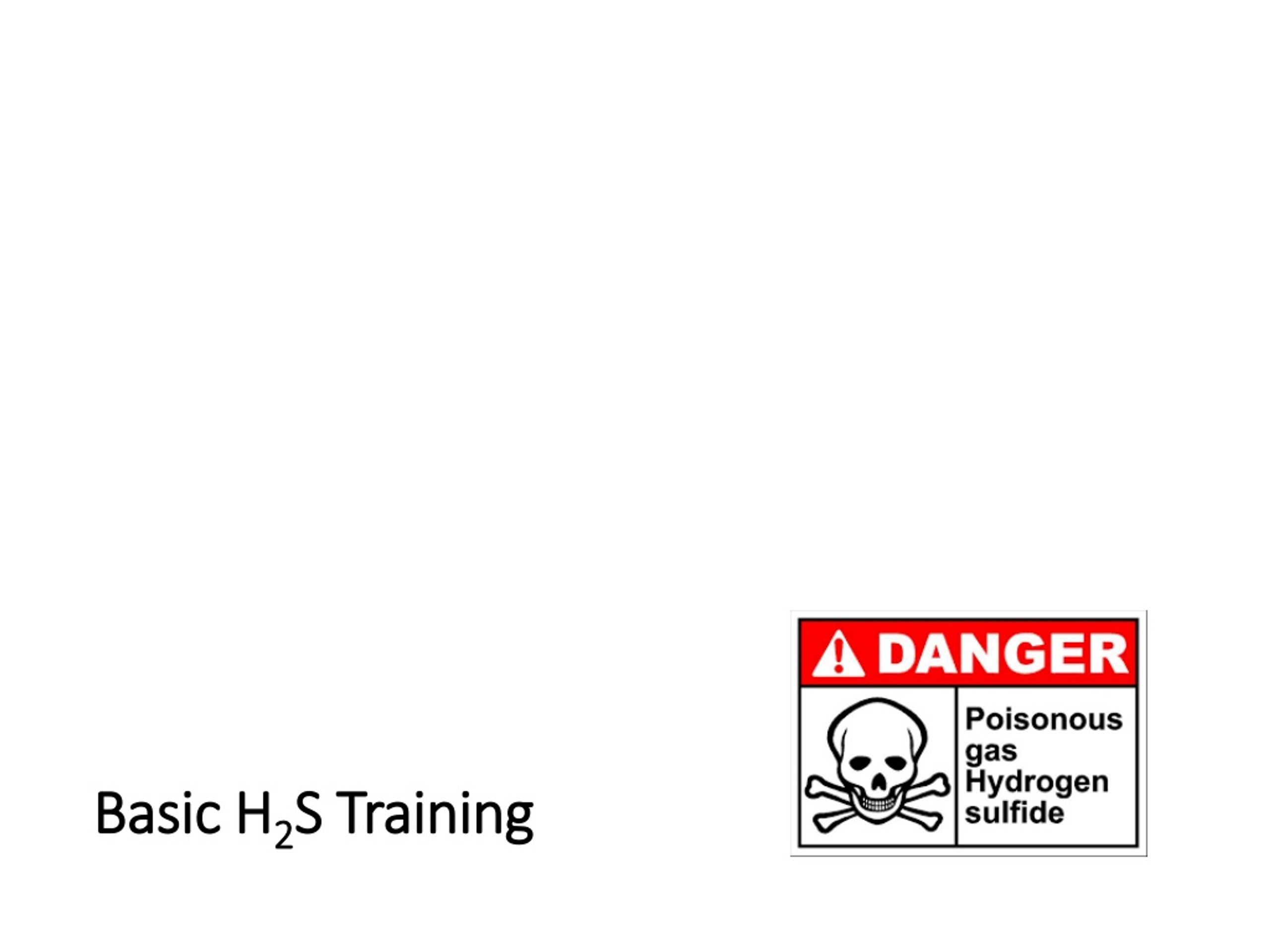 PPT - Basic H2S training PowerPoint Presentation, free download - ID ...