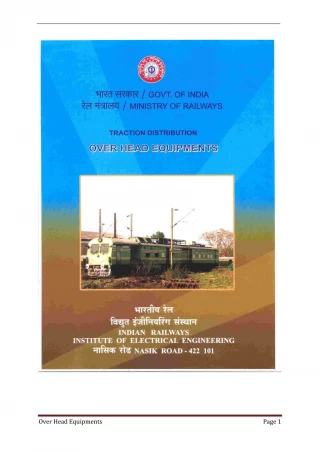 PPT - HIGH SPEED OHE OF INDIAN RAILWAYS PowerPoint Presentation, free ...