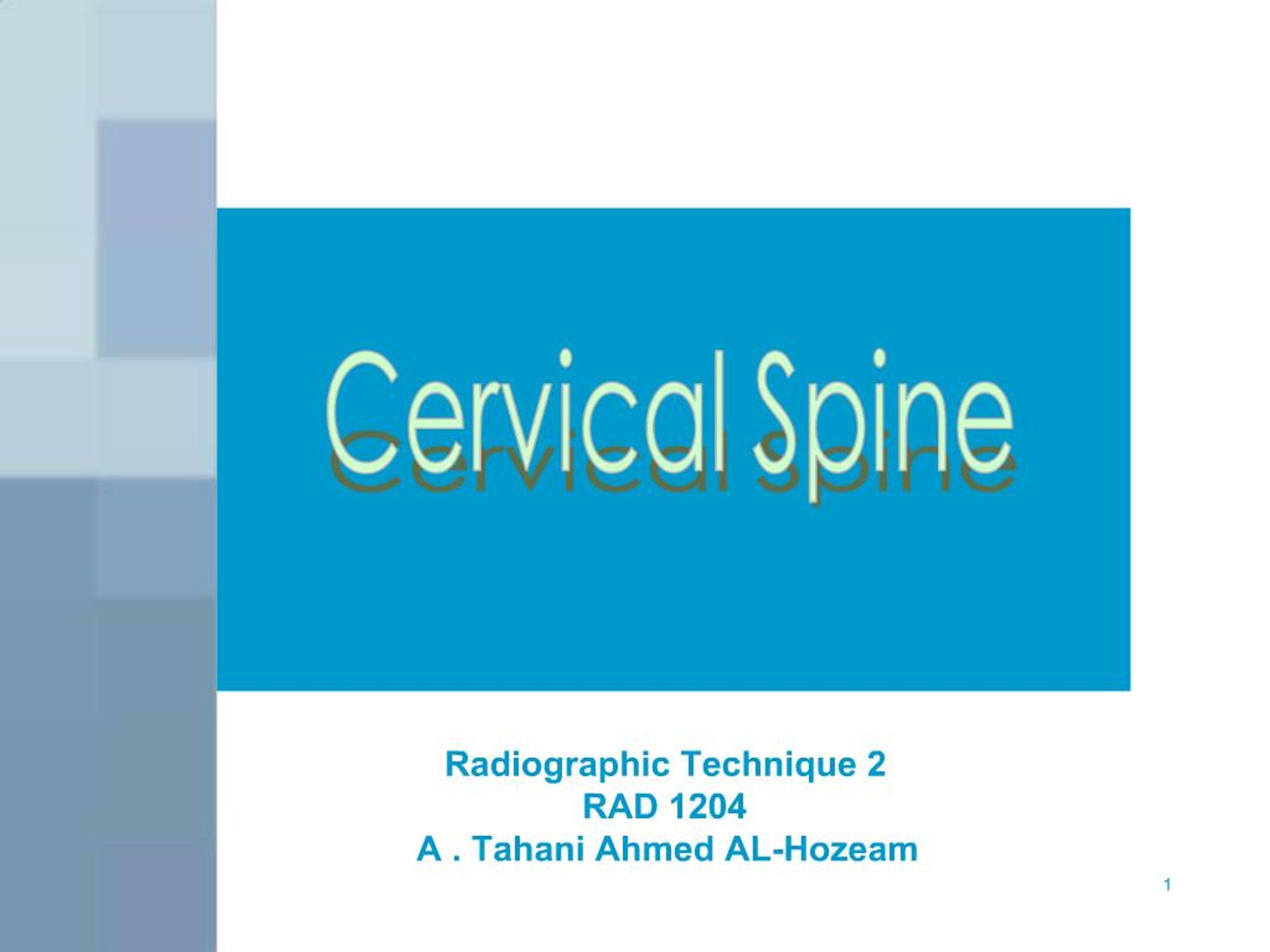 PPT - Cervical Spine PowerPoint Presentation, free download - ID:846656