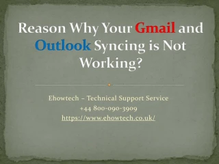 PPT - Gmail Not Syncing PowerPoint Presentation, free download - ID:7771070