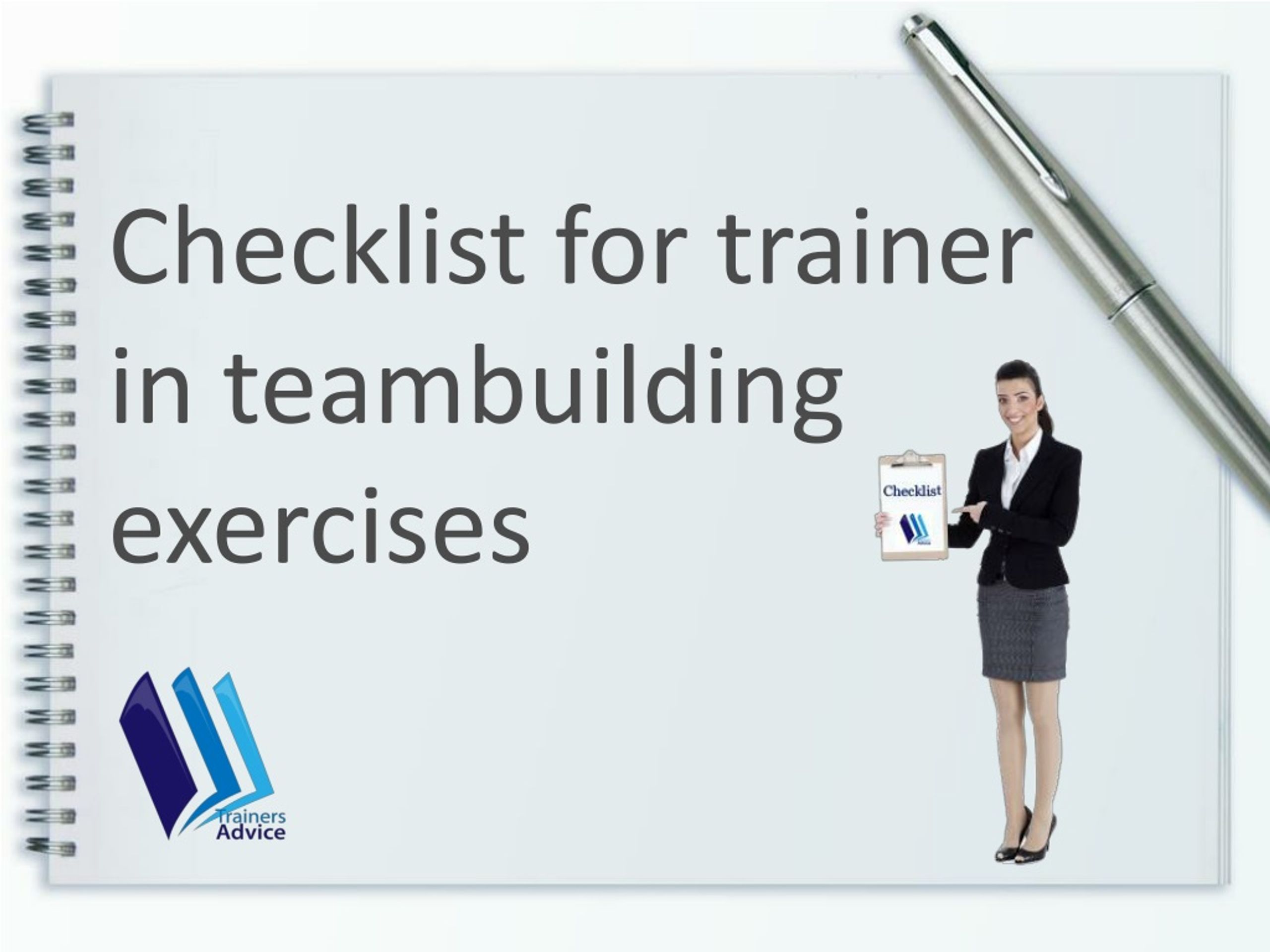 PPT - Checklist for trainer in teambuilding exercises PowerPoint ...