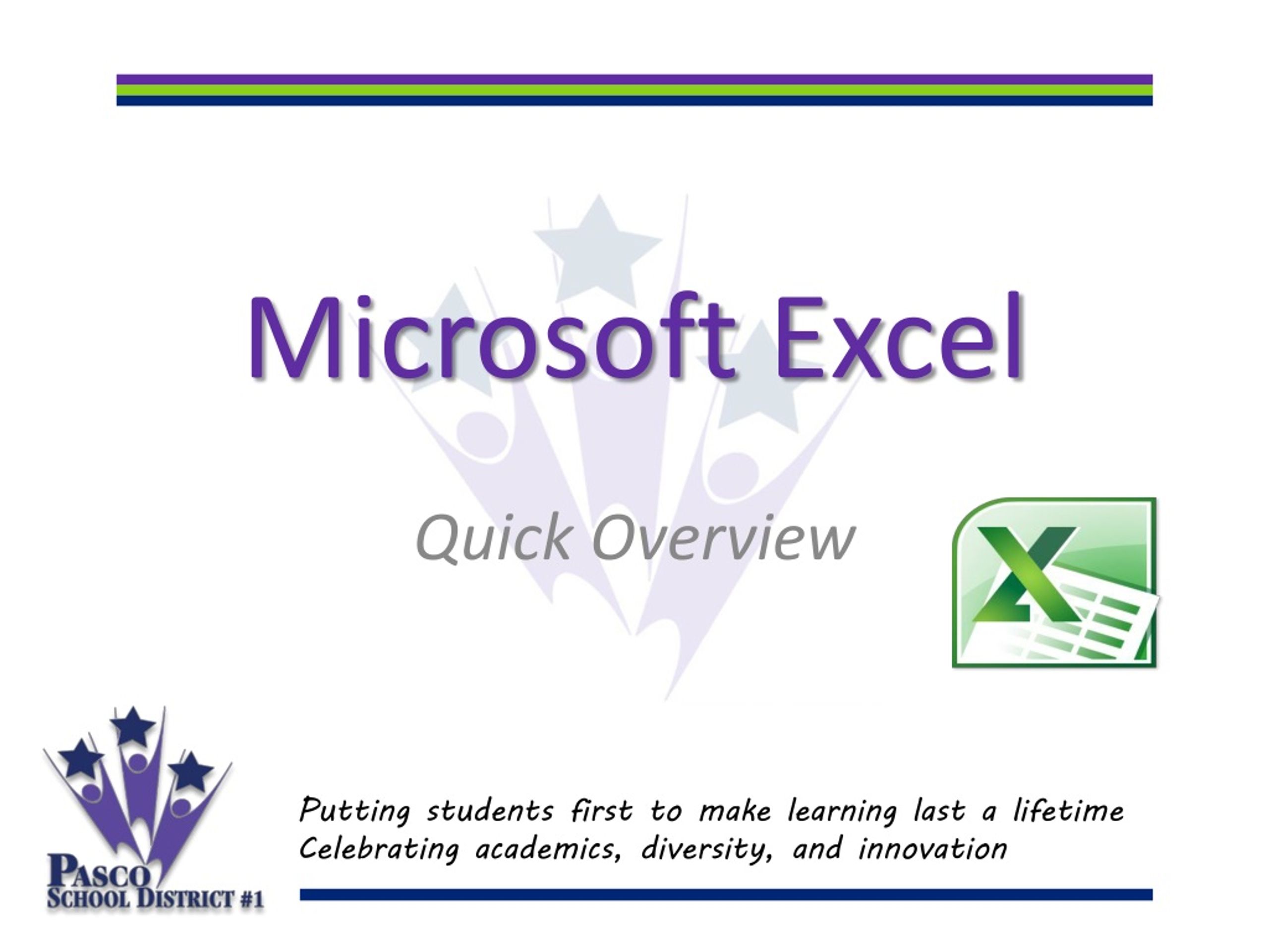 PPT - Microsoft Excel PowerPoint Presentation, free download - ID:848832