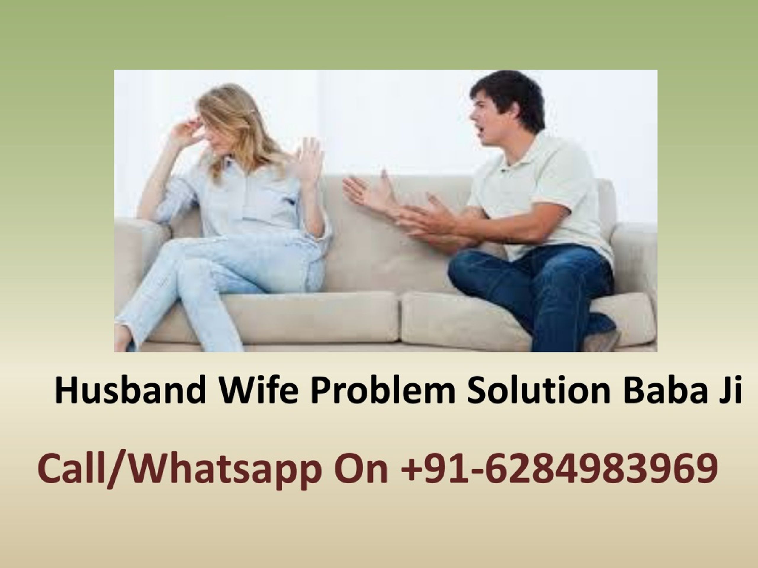 PPT - Husband Wife Problem Solution Baba Ji PowerPoint Presentation, free download - ID:8490961