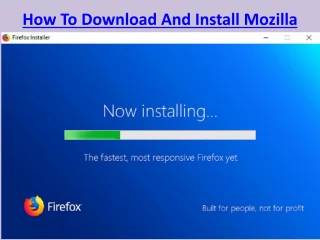 PPT - Introduction to Mozilla Firefox PowerPoint Presentation, free download - ID:6631135