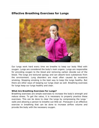 PPT - Breathing Exercises PowerPoint Presentation, free download - ID:3731230