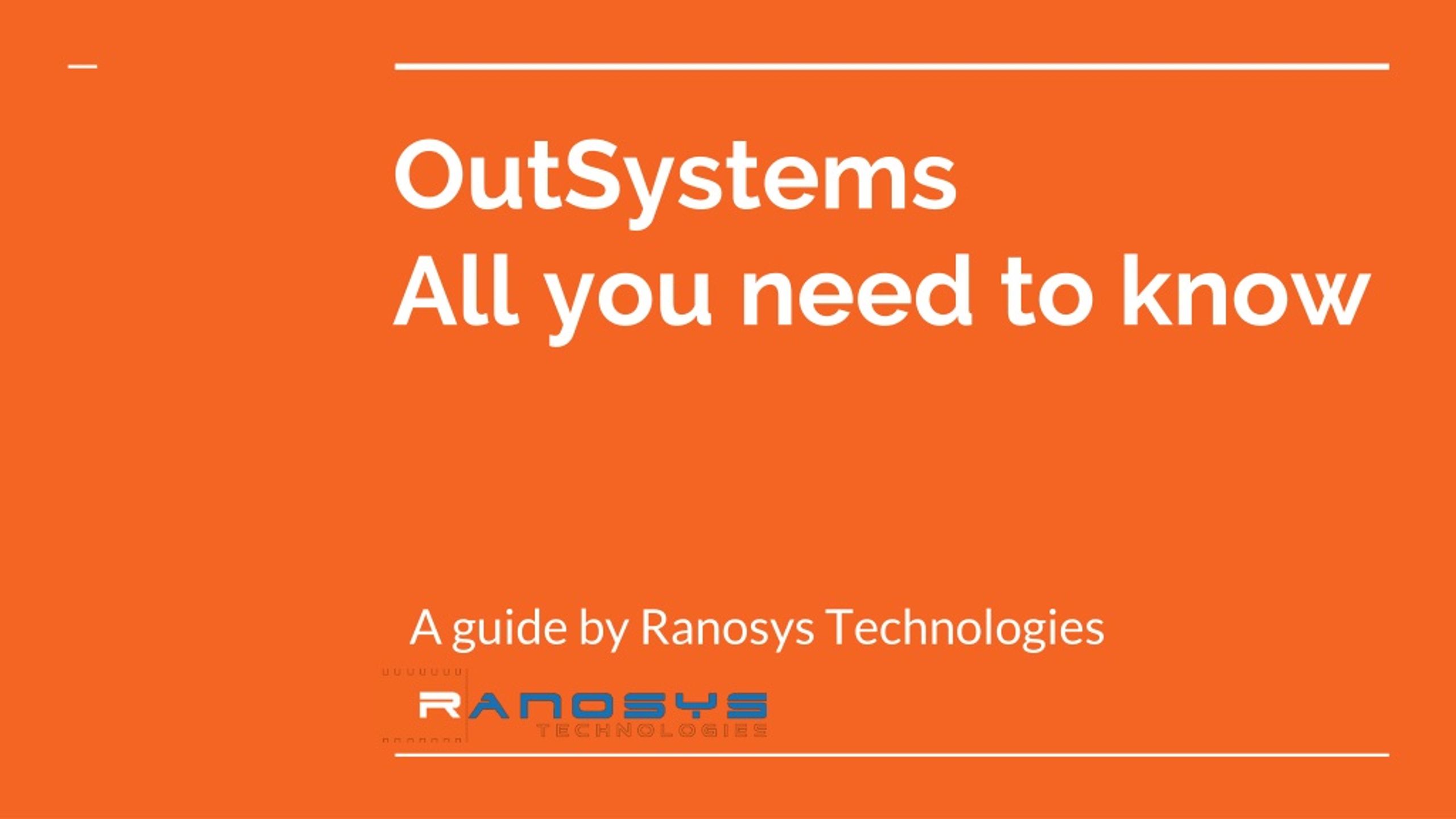 PPT - OutSystems - All you need to know PowerPoint Presentation, free download - ID:8503112