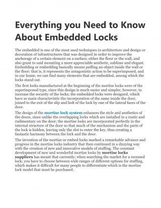 PPT - Things to Know About Smart Locks PowerPoint Presentation, free ...