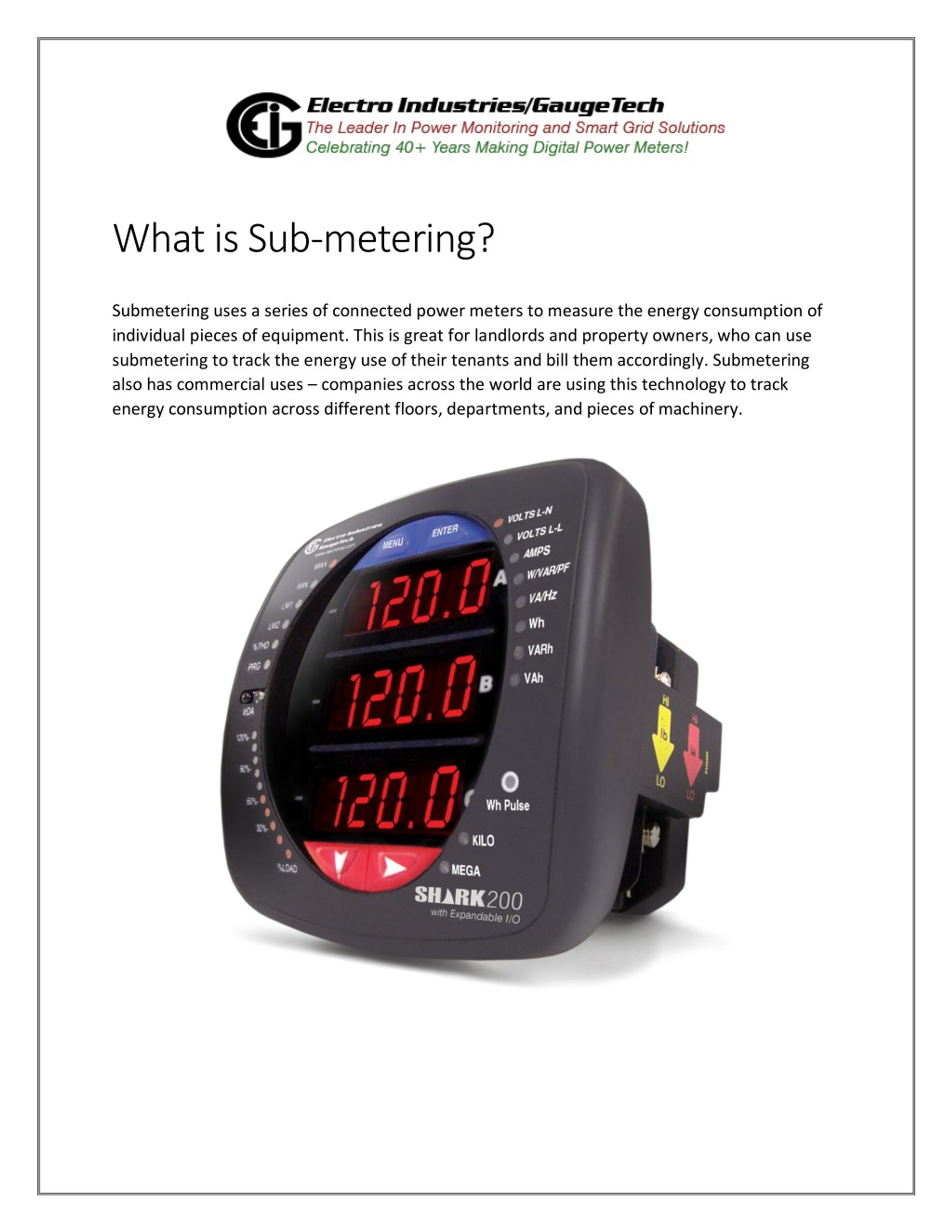 PPT - What is sub-metering and its benefits PowerPoint Presentation ...