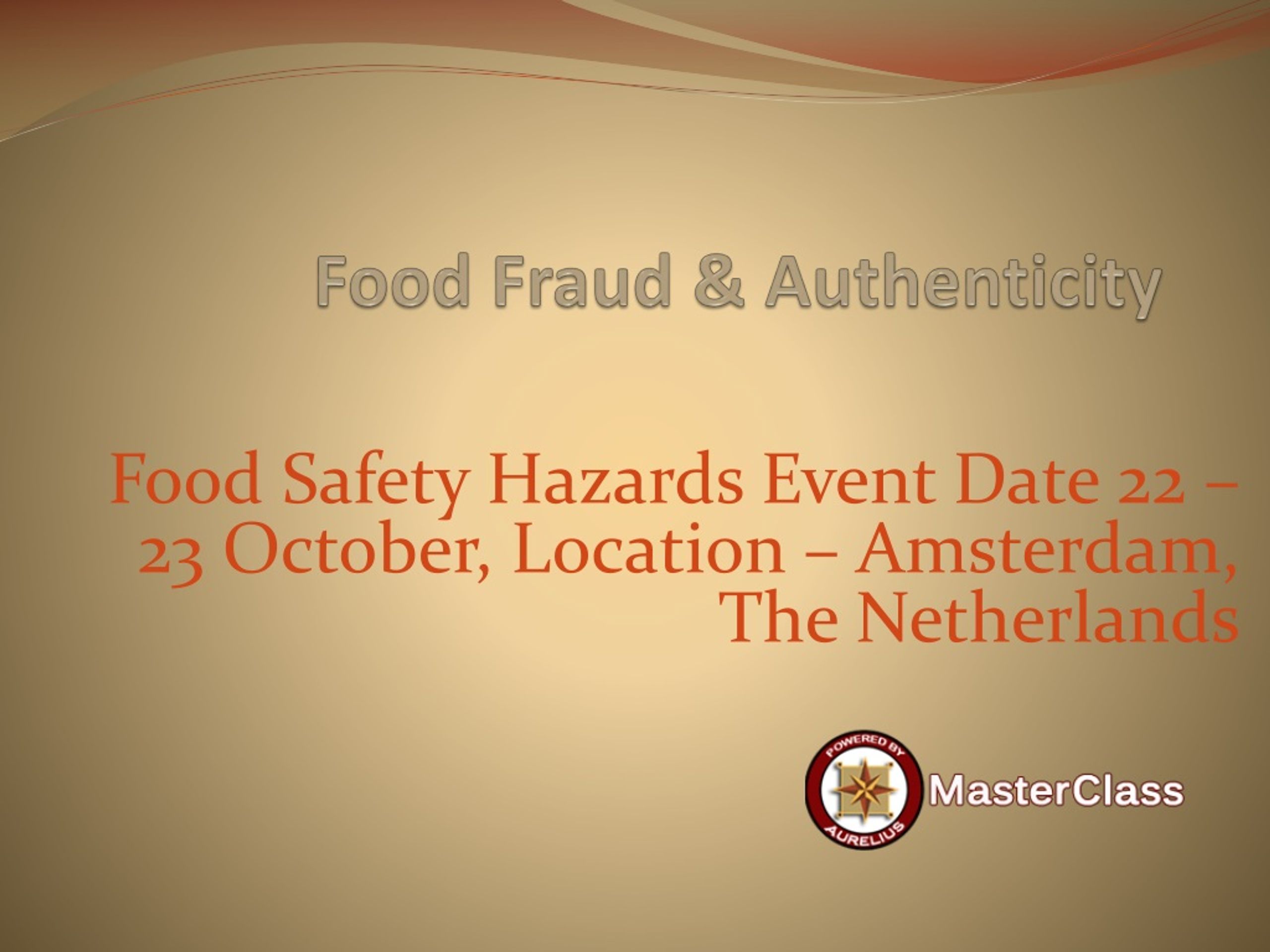 PPT - FOOD FRAUD TRAINING PowerPoint Presentation, free download - ID ...