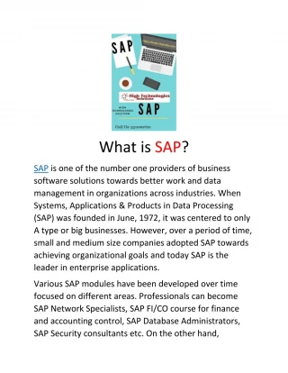 PPT - SAP Training Institute In Noida PowerPoint Presentation, free ...