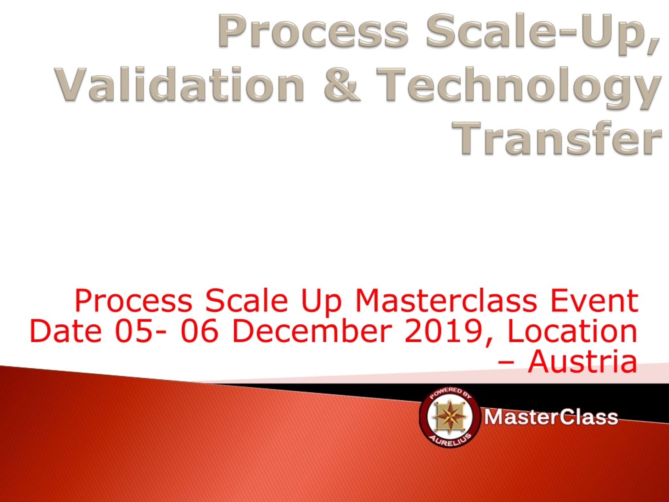 PPT - Process Scale-Up in house training PowerPoint Presentation, free ...