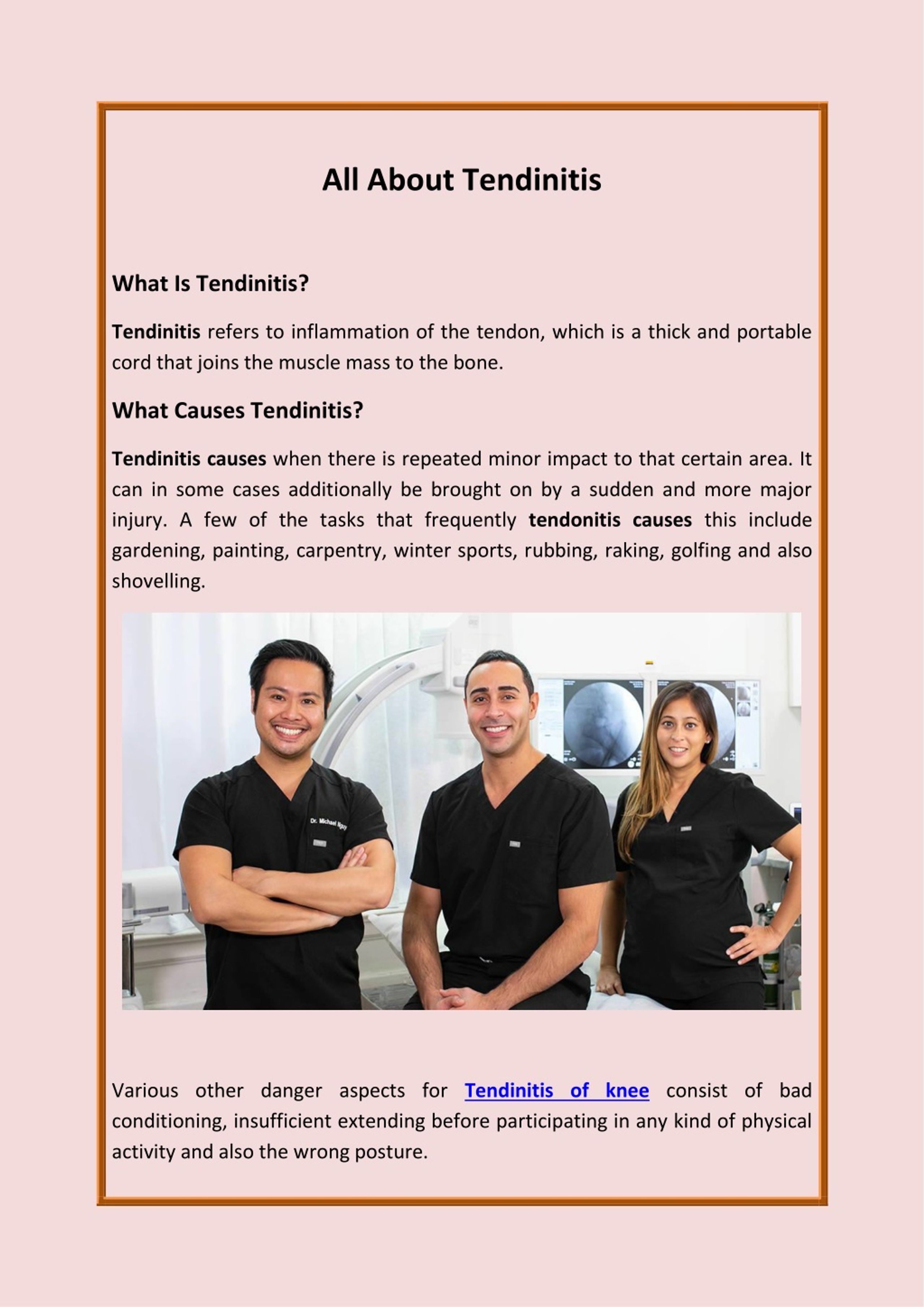 PPT - All About Tendinitis` PowerPoint Presentation, free download - ID ...