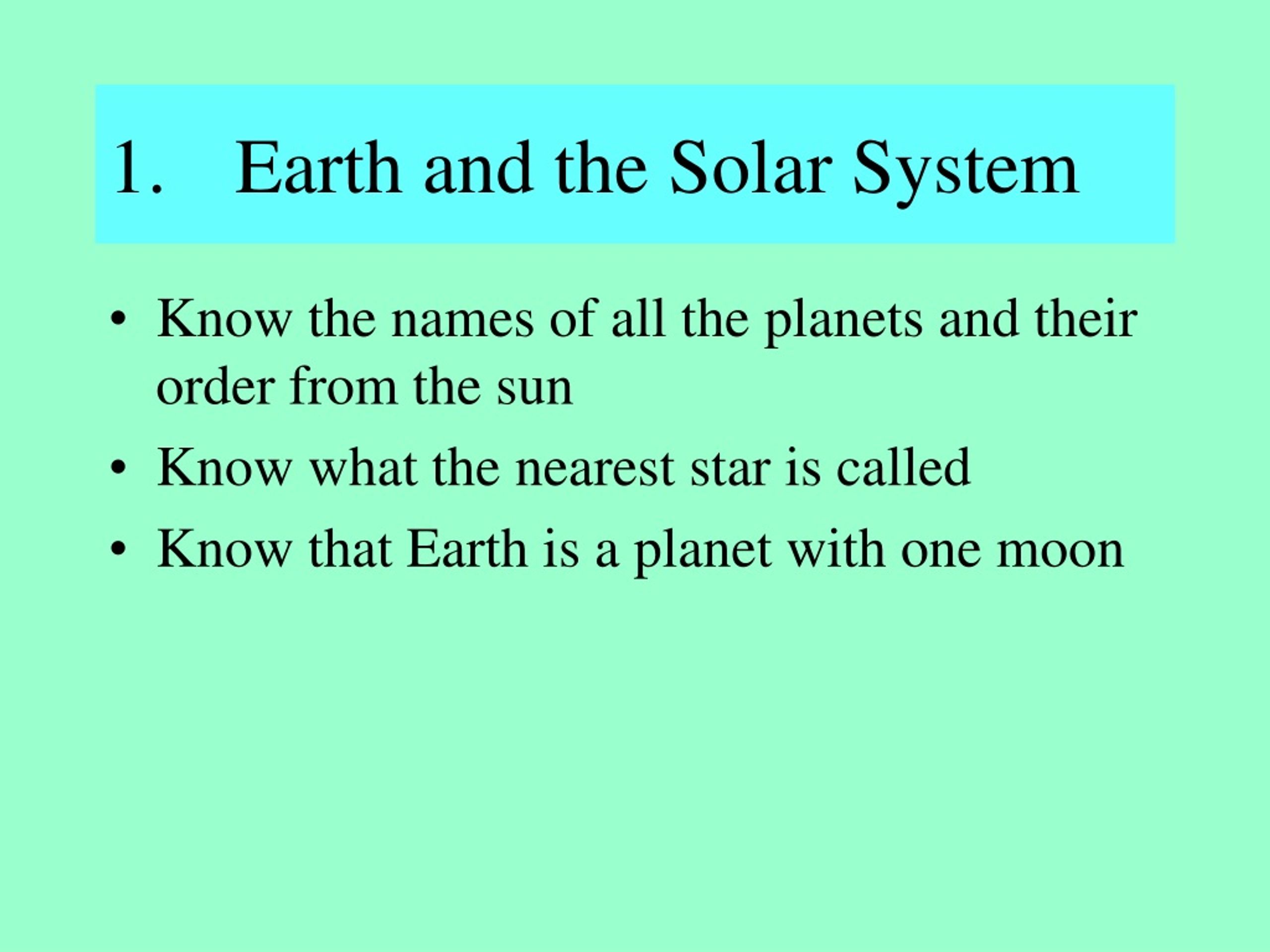 PPT - Exploring Earth and the Solar System - Educational Journey for ...