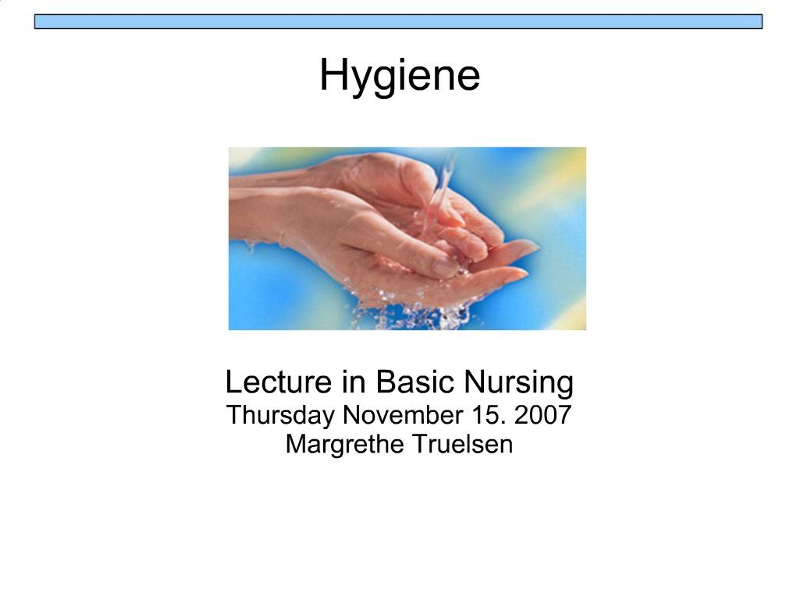 PPT - Hygiene PowerPoint Presentation, free download - ID:853067