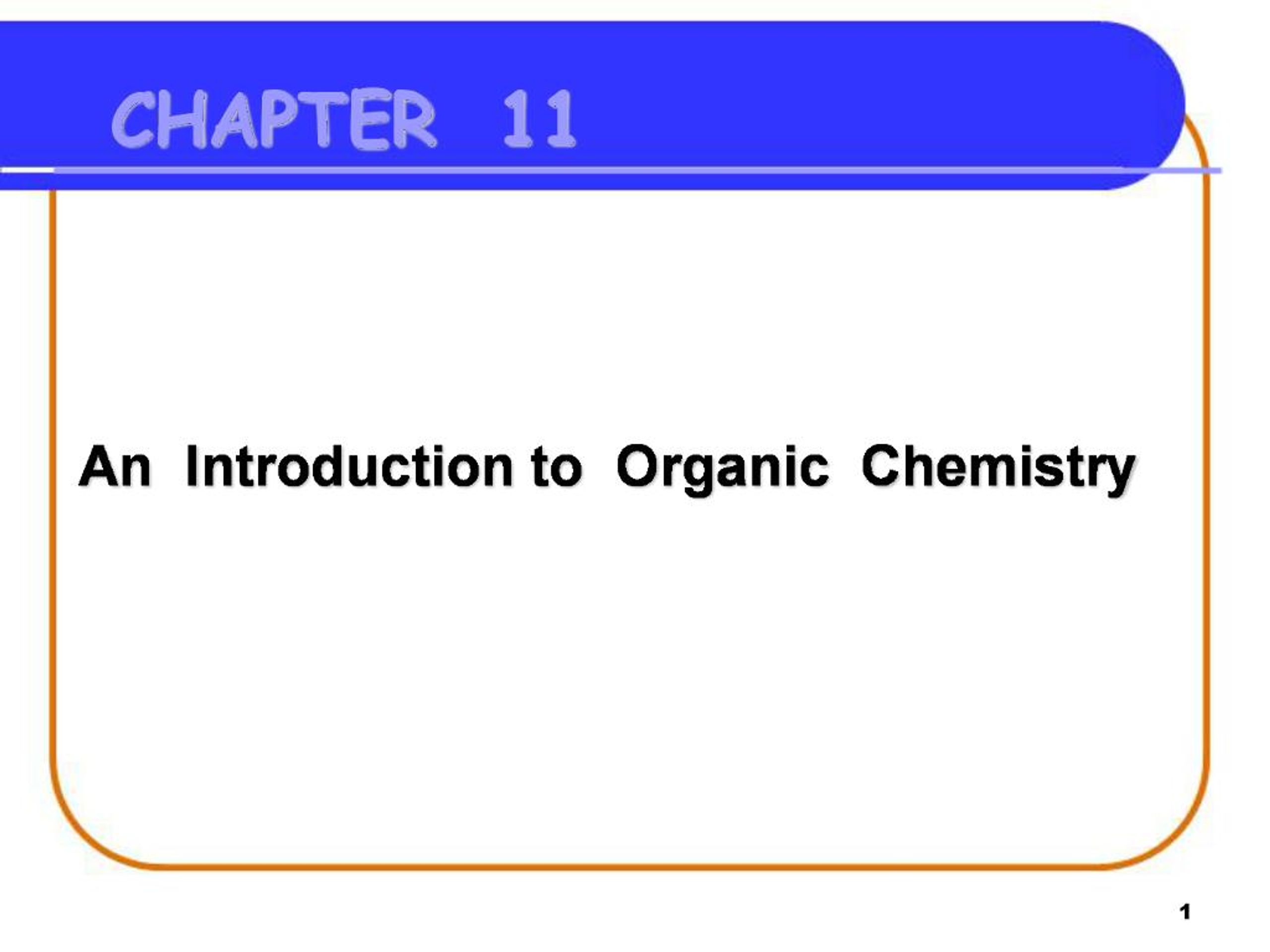 PPT - An Introduction to Organic Chemistry PowerPoint Presentation ...