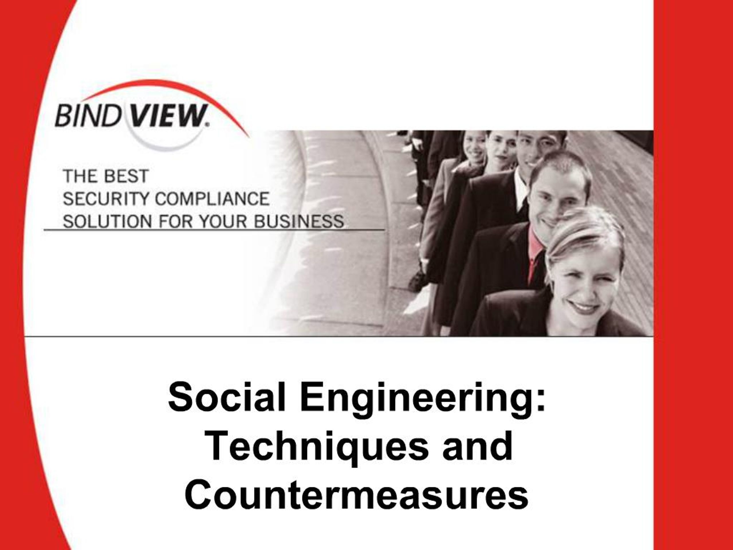 PPT - Social Engineering: Techniques and Countermeasures PowerPoint ...