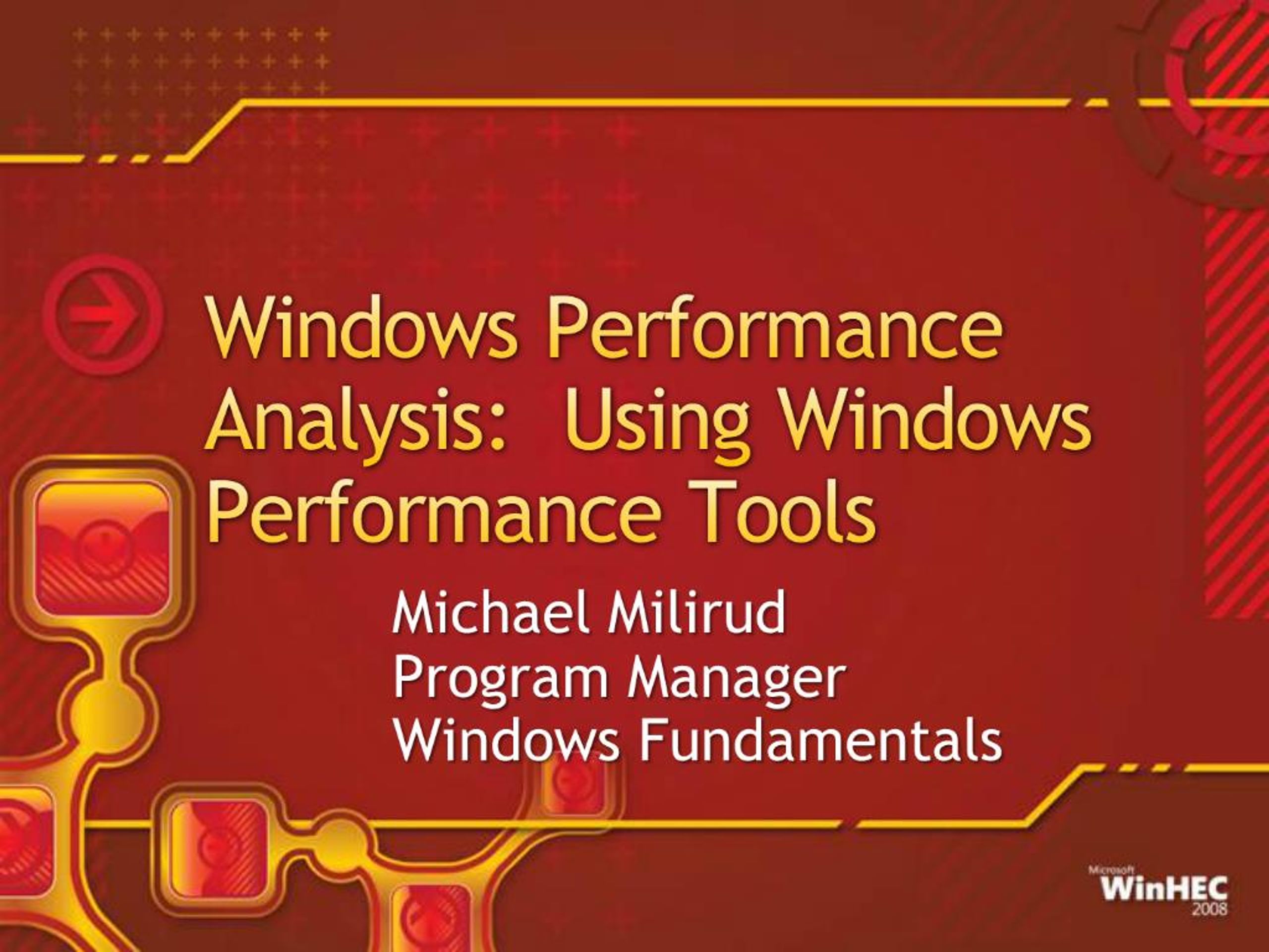 PPT - Windows Performance Analysis: Using Windows Performance Tools ...