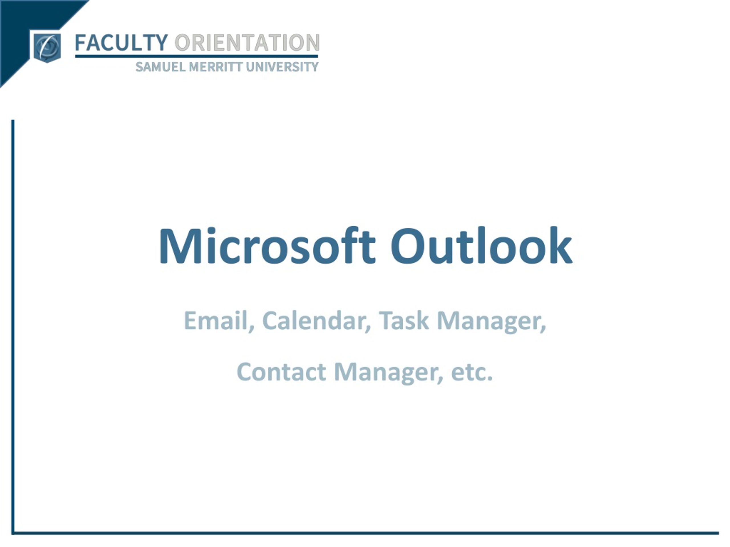 PPT - Microsoft Outlook PowerPoint Presentation, free download - ID:860424