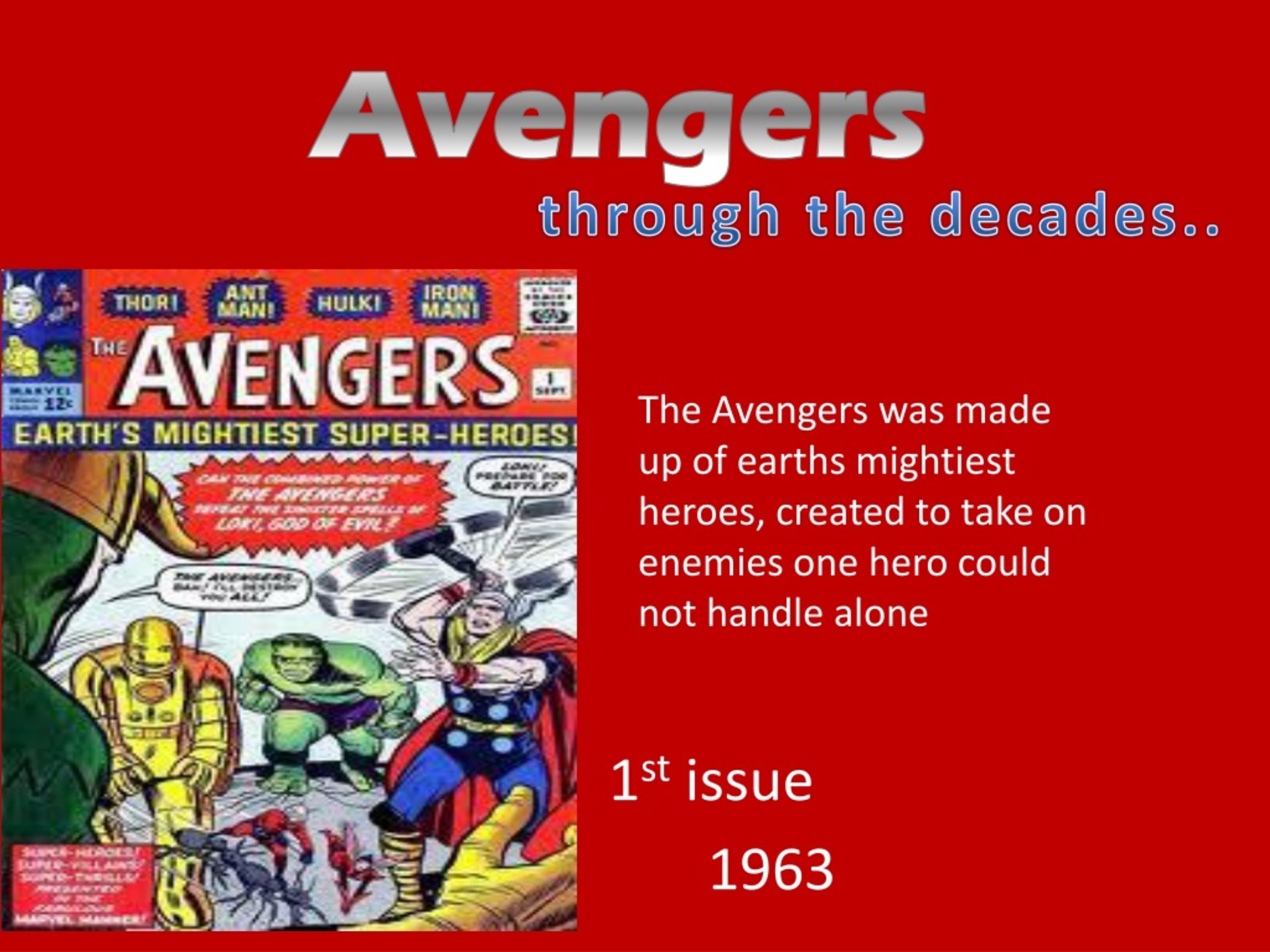 PPT - AVENGERS PowerPoint Presentation, free download - ID:863570