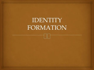 PPT - SELF-CONCEPT AND IDENTITY FORMATION PowerPoint Presentation, free ...