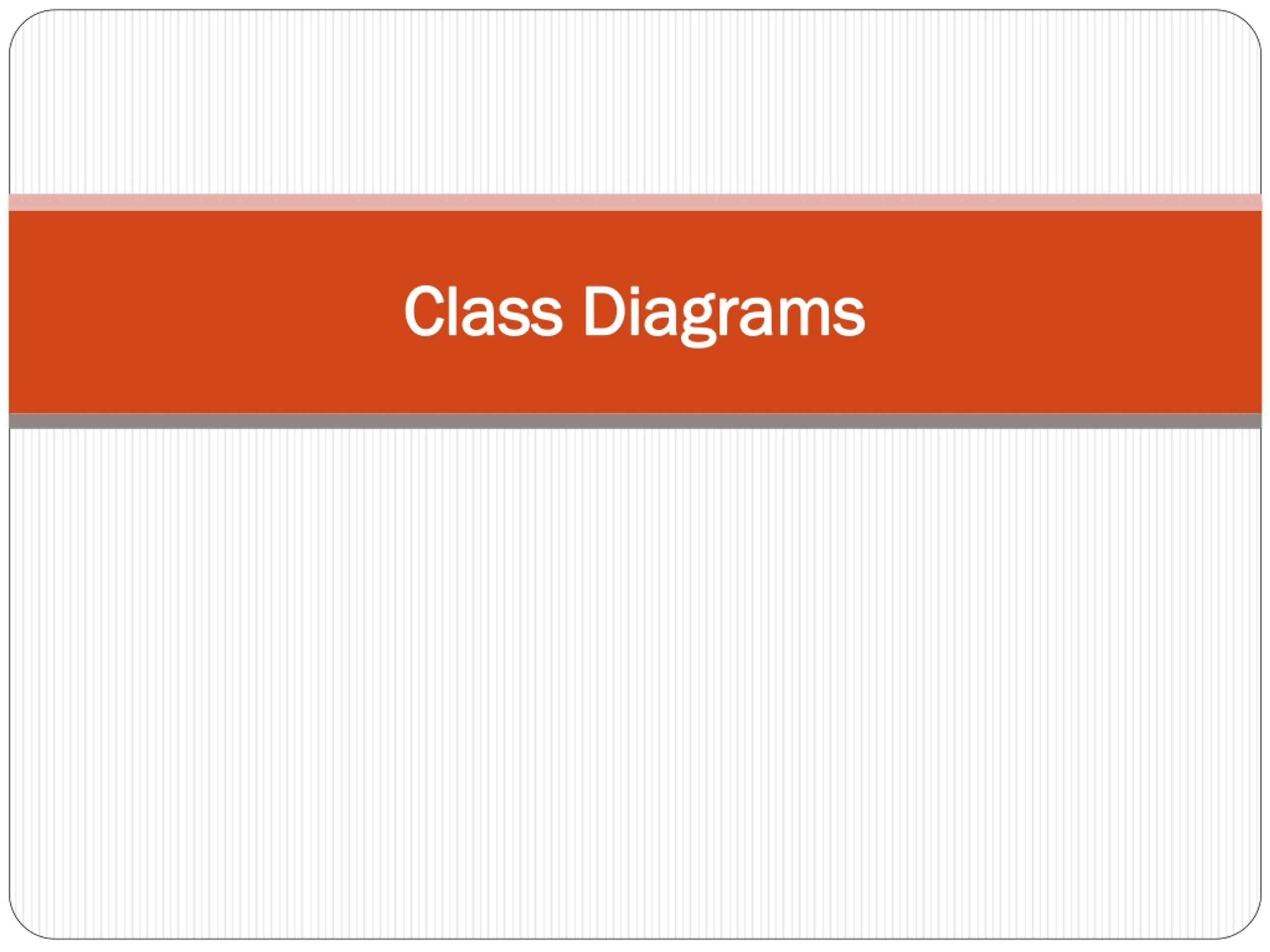 PPT - Class Diagrams PowerPoint Presentation, free download - ID:866292