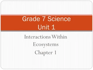 PPT - Grade 7 Science Unit 2 PowerPoint Presentation, free download ...
