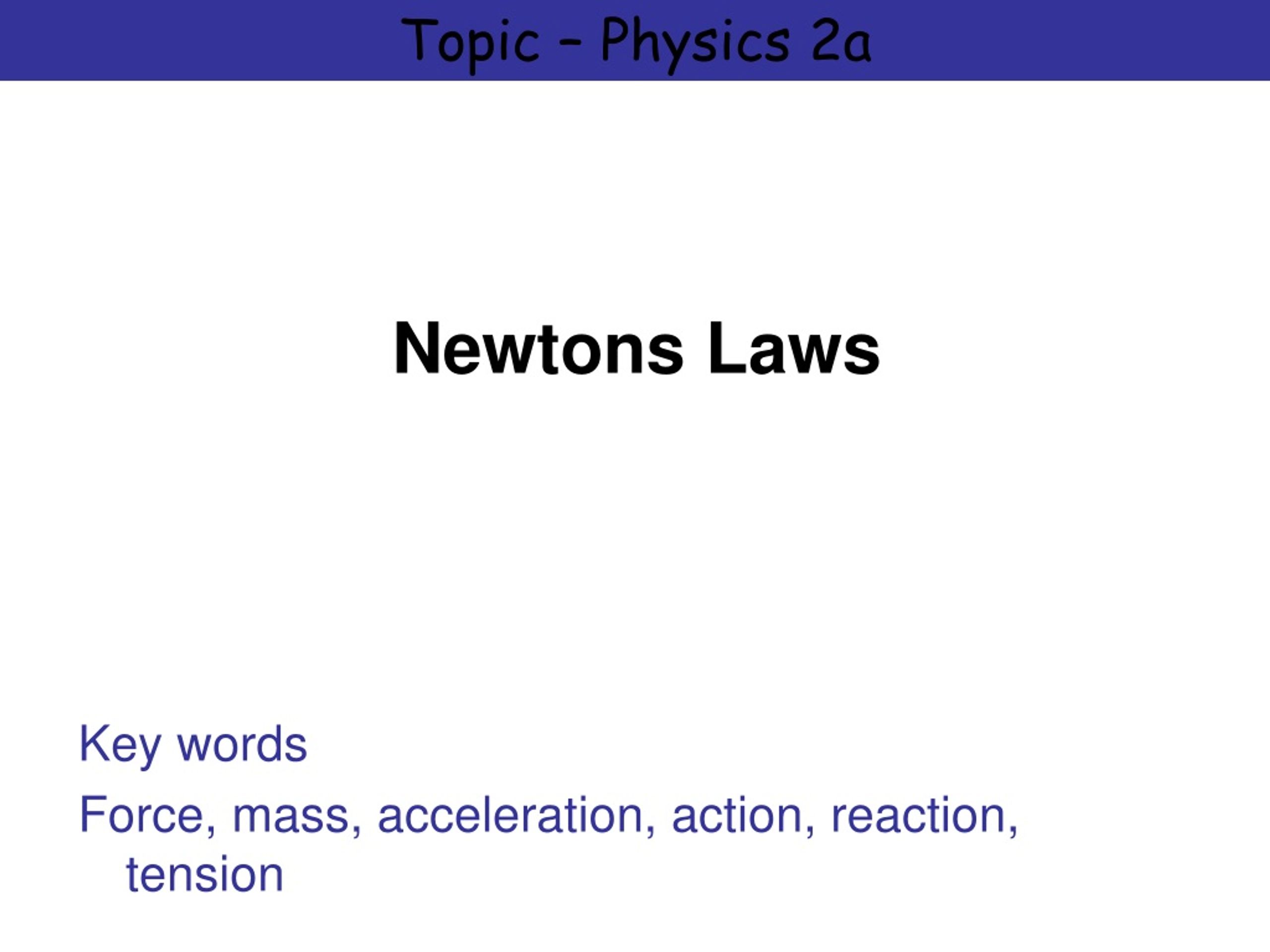 PPT - Newton's Laws of Motion PowerPoint Presentation, free download ...