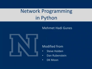 PPT - Network Programming in Python PowerPoint Presentation, free download - ID:8913294