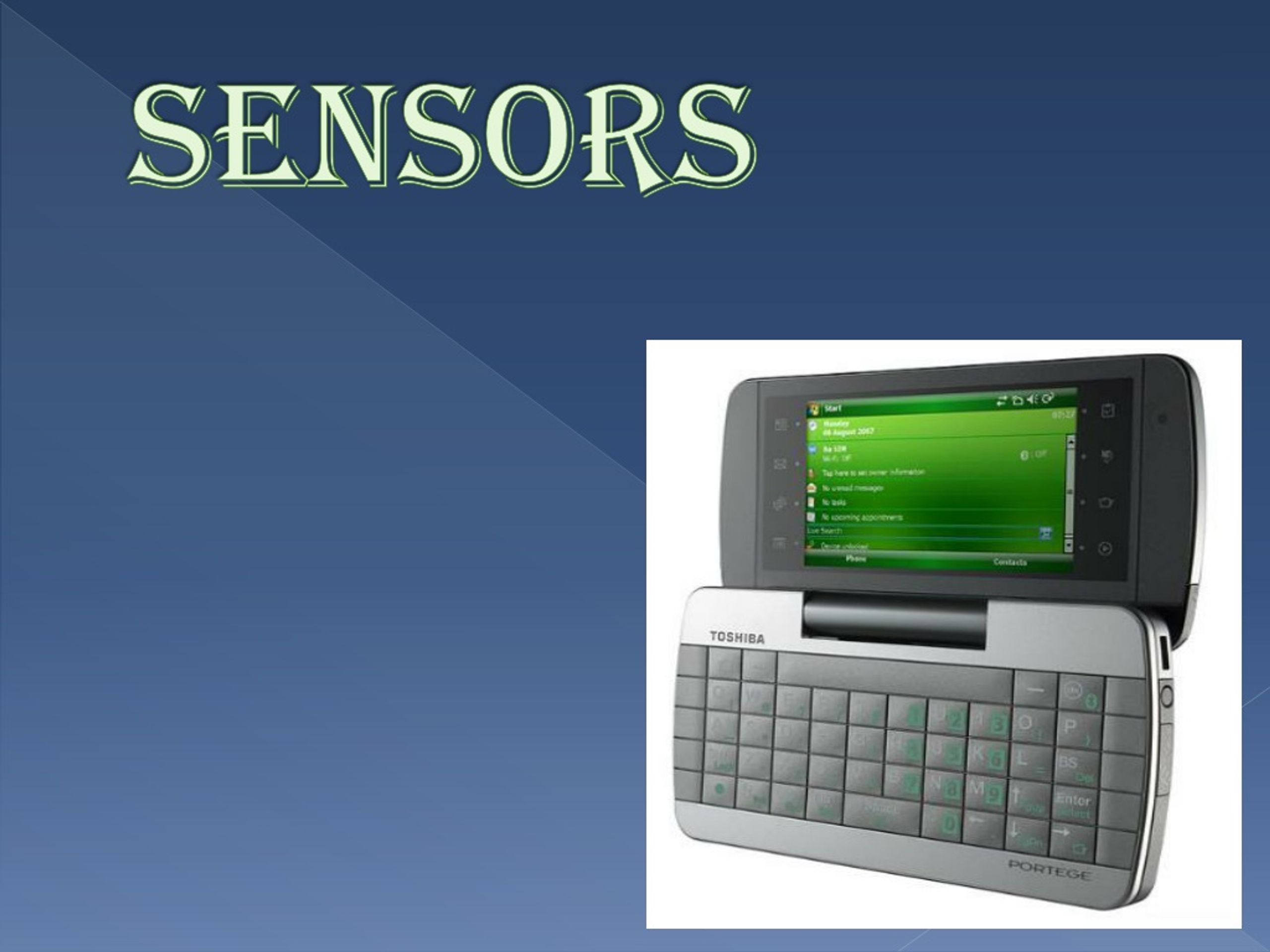PPT - Sensors PowerPoint Presentation, free download - ID:872524