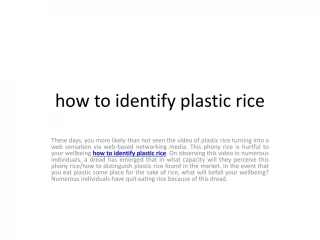 PPT - How to cook Jollof rice PowerPoint Presentation, free download ...