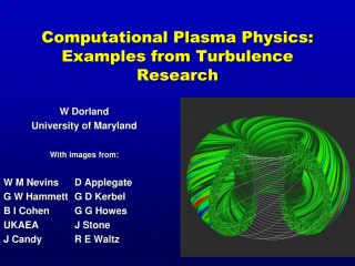 PPT - Introduction to computational plasma physics PowerPoint Presentation - ID:6010280
