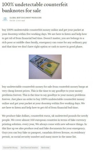 PPT - best Undetectable Counterfeit Banknotes for sale PowerPoint ...