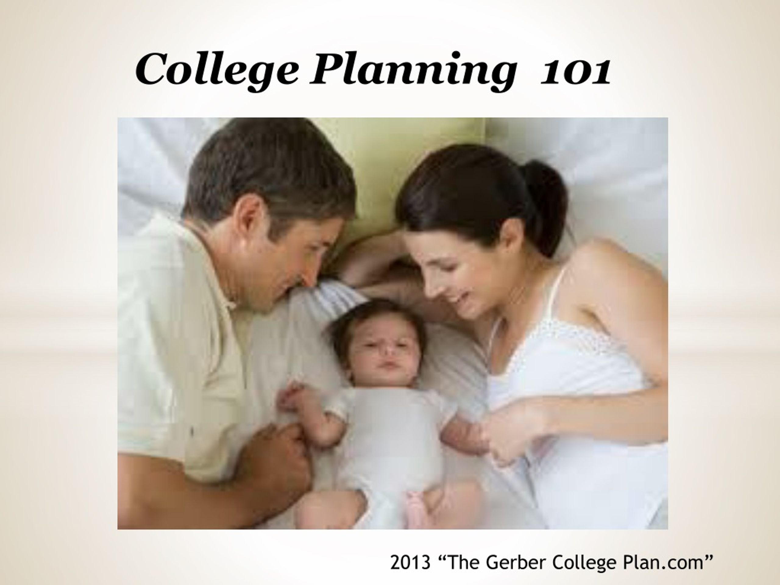 PPT - College Planning 101: Saving for College Made Easy PowerPoint ...