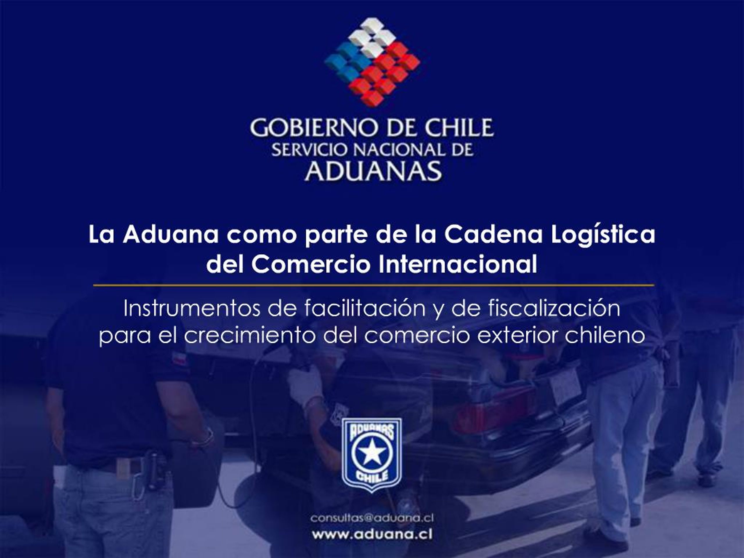 PPT - La Aduana como parte de la Cadena Log stica del Comercio Internacional PowerPoint ...
