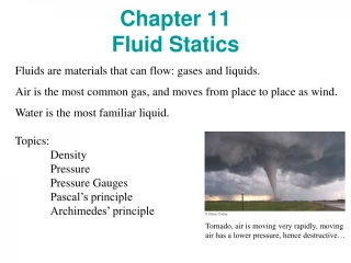 PPT - Chapter 2 Fluid Statics PowerPoint Presentation, free download ...