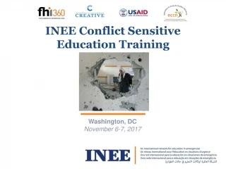 PPT - Conflict Sensitive Approaches PowerPoint Presentation, free ...