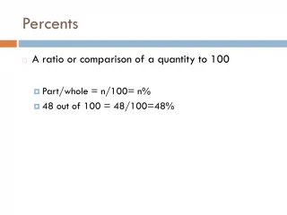 PPT - Understanding Percents PowerPoint Presentation, free download ...