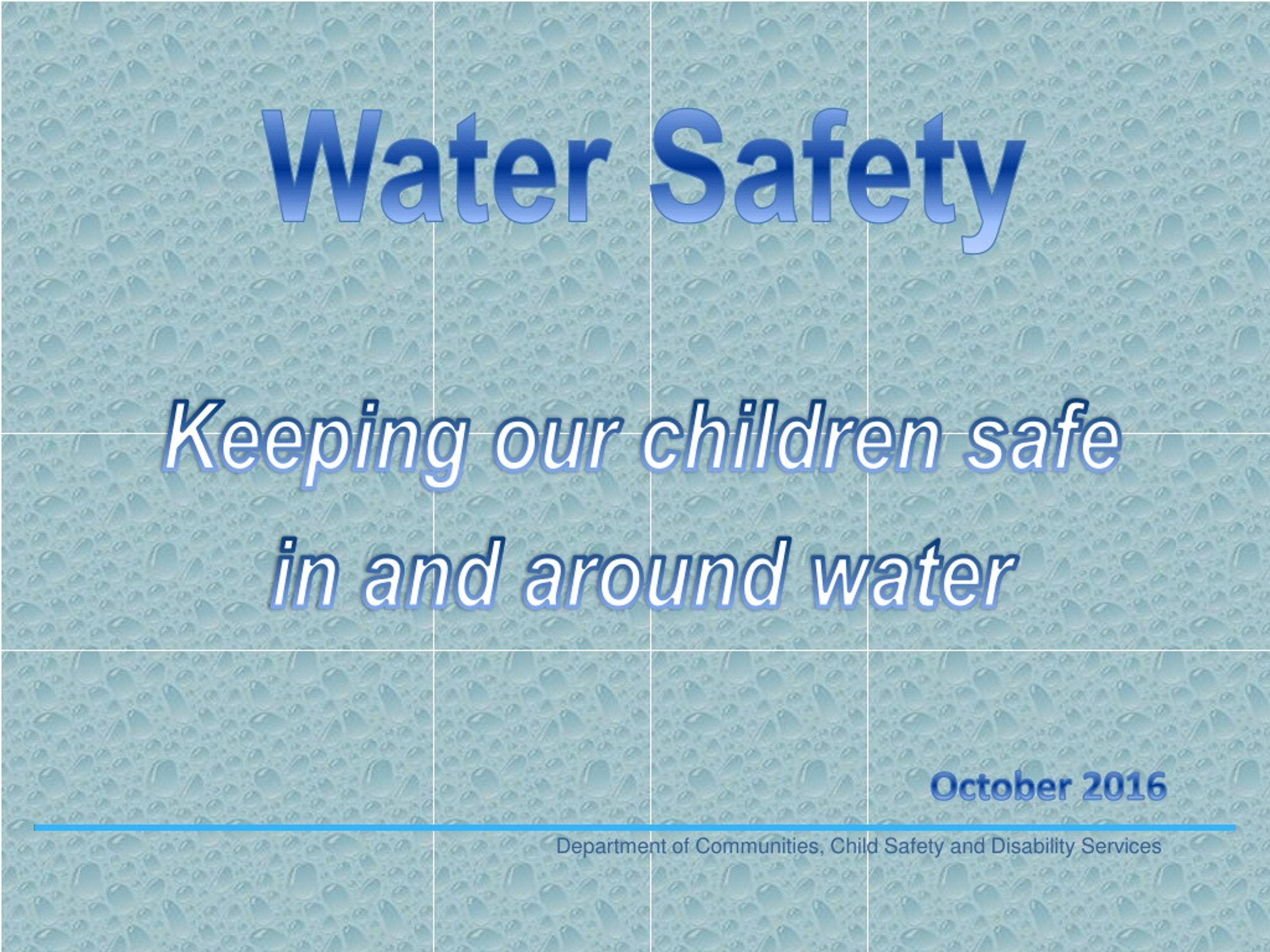 PPT - Water Safety PowerPoint Presentation, free download - ID:8802592