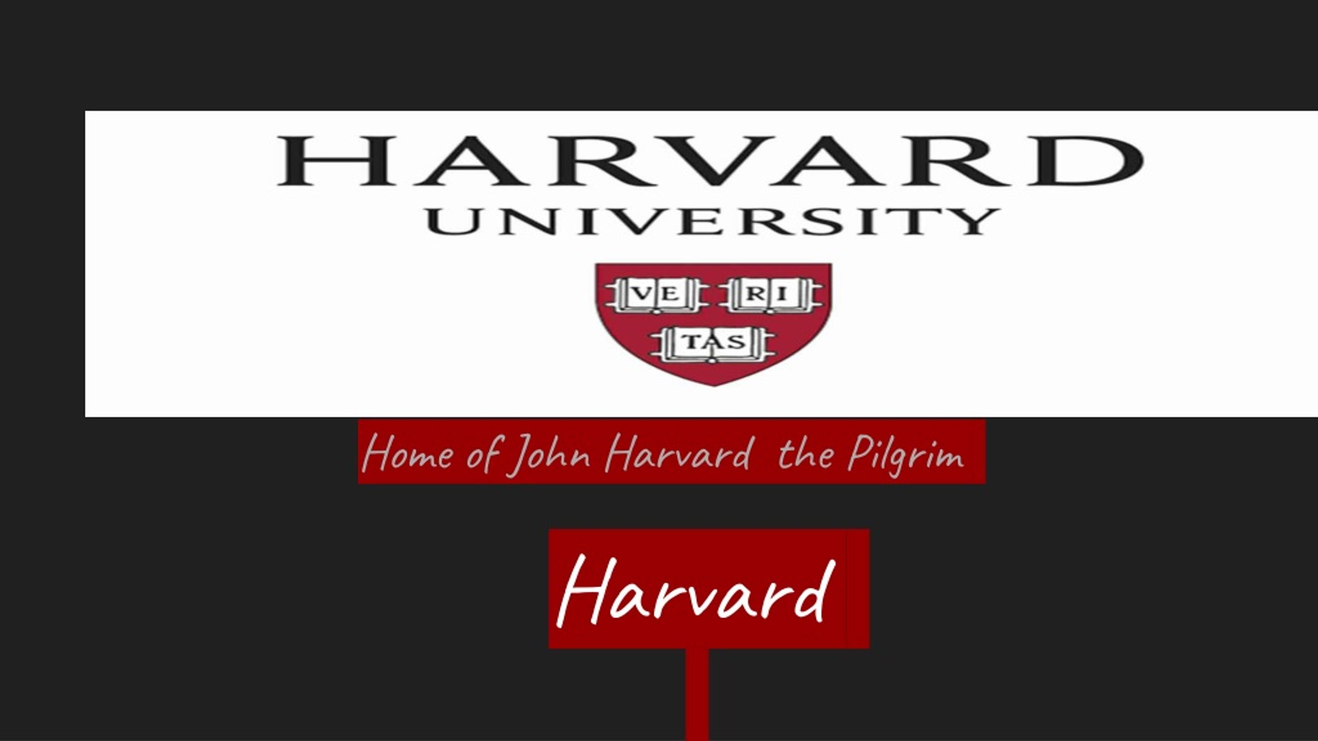 PPT - Discover Harvard University - Home of John Harvard the Pilgrim ...
