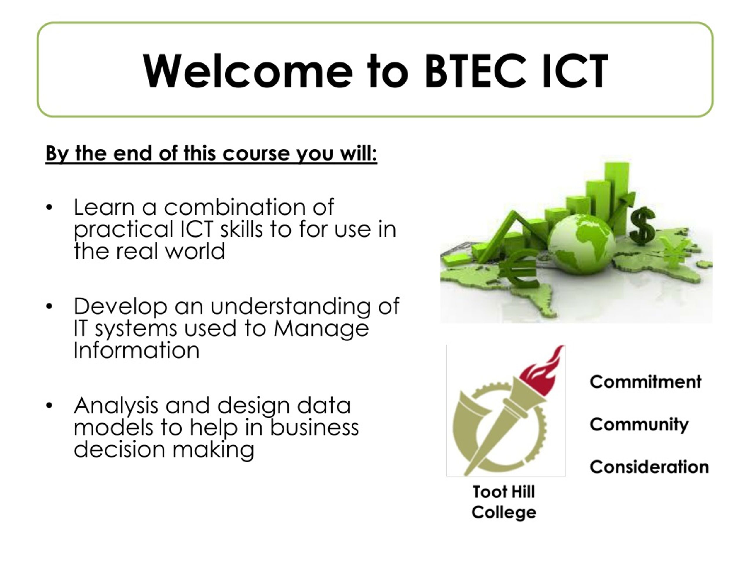 PPT - BTEC ICT Course: Practical Skills for Real-World Applications ...