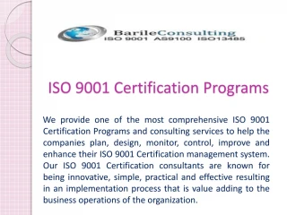PPT - ISO 9001 Quality Certification PowerPoint Presentation, free ...