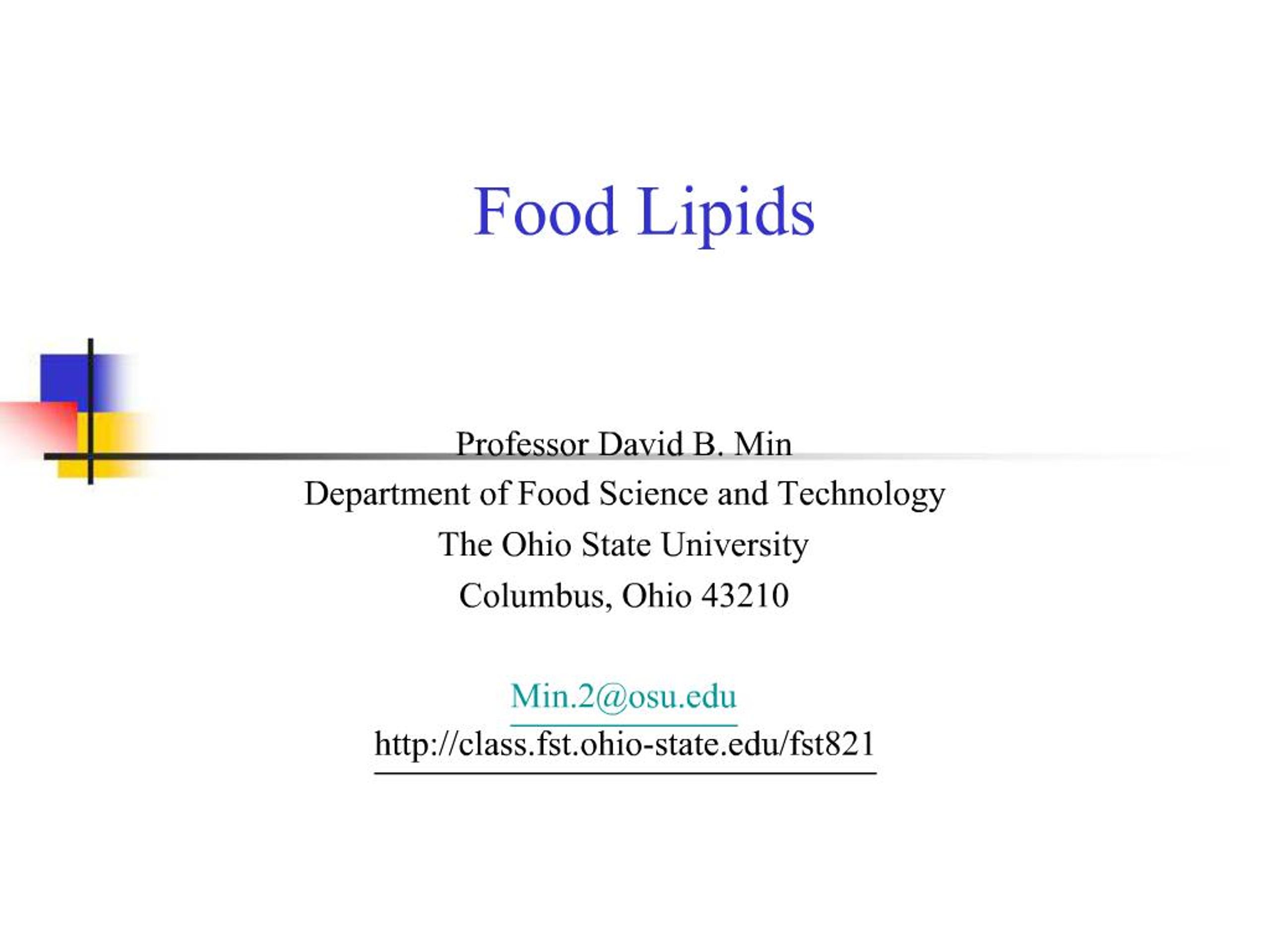 PPT - Food Lipids PowerPoint Presentation, free download - ID:882792