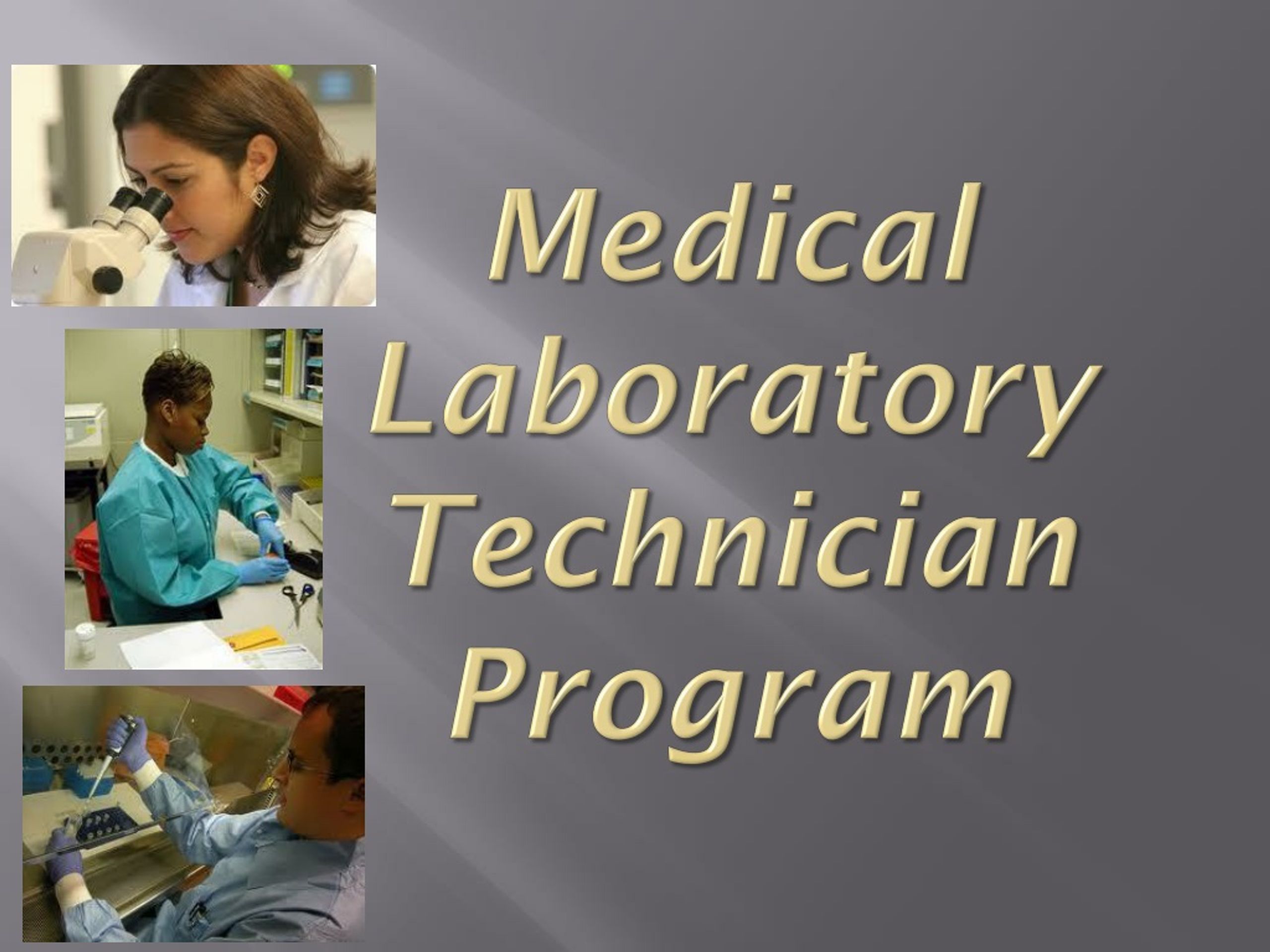 PPT - Medical Laboratory Technician Program PowerPoint Presentation ...