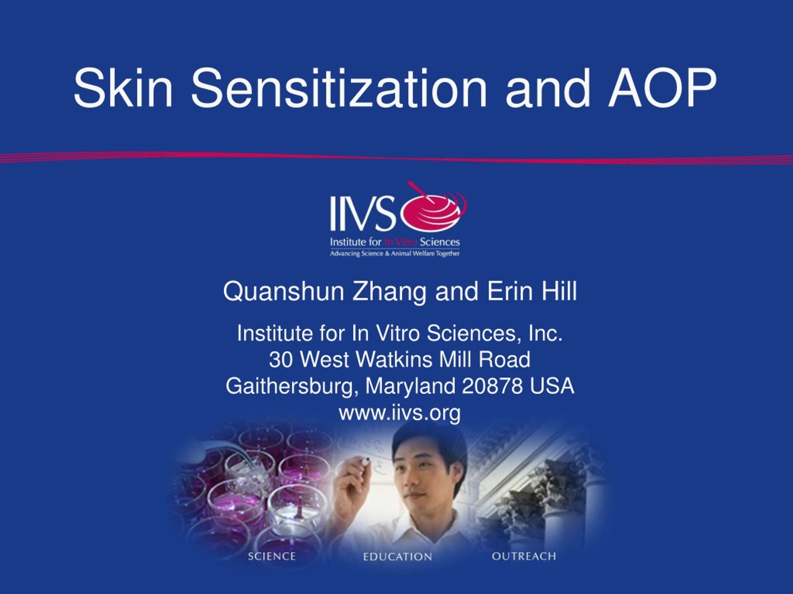 PPT - Skin Sensitization and AOP PowerPoint Presentation, free download ...